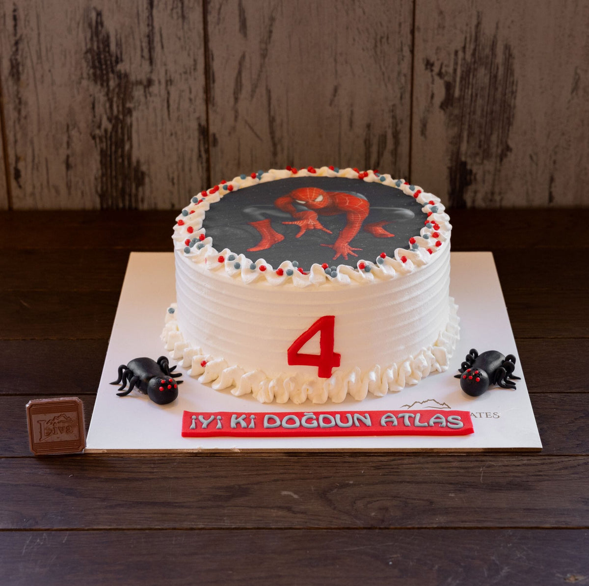 Spider Man Özel Pasta — Liva Pastacılık