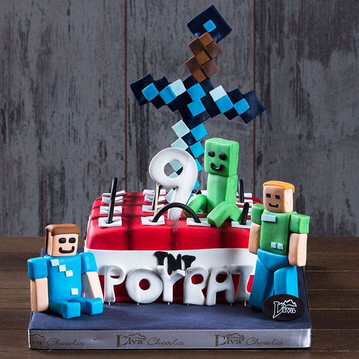 Minecraft Butik Pasta — Liva Pastacılık