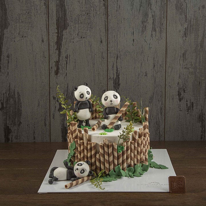 Rulokatlı Panda Özel Pasta — Liva Pastacılık